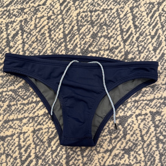 Jolyn Clothing | Swim | Jolyn Andy Navy Bikini Bottom With Tie | Poshmark